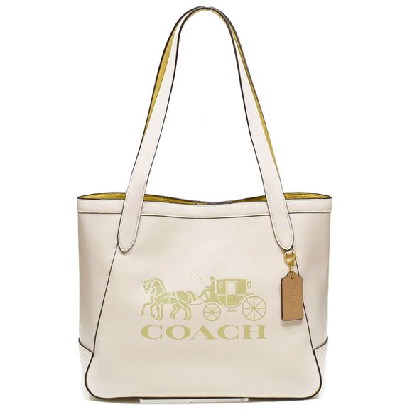 Coach | Bags | Coach Chalk Horse Carriage Tote New | Poshmark